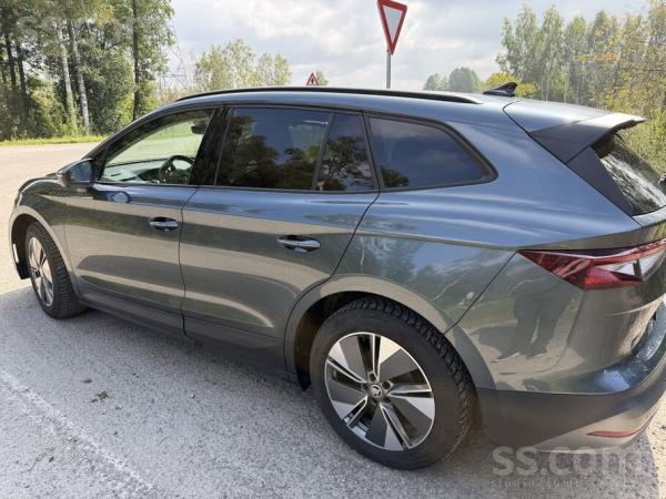 Pelēks Skoda Enyaq iV 2022 Rīga, ar dzinēja tilpumu 0.00 L un nobraukumu 193 tūkst. km par 18400 €, foto 1 vietnē AUTOMOTO.COM.LV