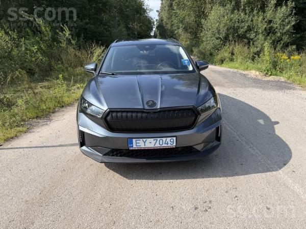 Pelēks Skoda Enyaq iV 2022 Rīga, ar dzinēja tilpumu 0.00 L un nobraukumu 193 tūkst. km par 18400 €, foto 4 vietnē AUTOMOTO.COM.LV