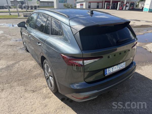 Grey Skoda Enyaq iV 2022 in Riga, with an engine capacity of 0.00 L and mileage of 193 thousand km for 15500 €, photo 6 on AUTOMOTO.COM.LV