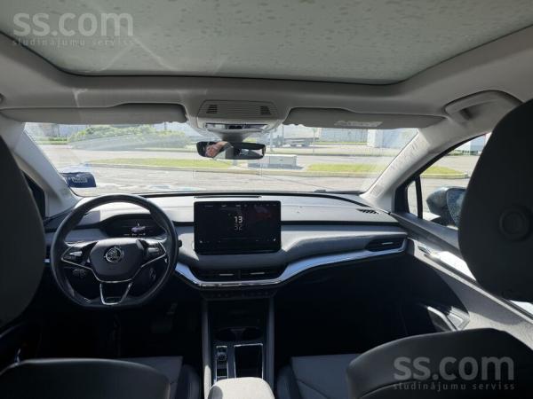 Grey Skoda Enyaq iV 2022 in Riga, with an engine capacity of 0.00 L and mileage of 193 thousand km for 15500 €, photo 8 on AUTOMOTO.COM.LV