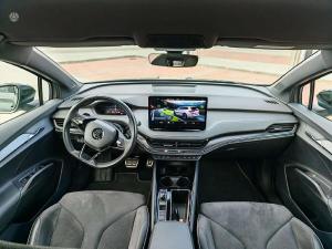 Pelēks Skoda Enyaq iV 2023 Klaipėda, ar dzinēja tilpumu 0.00 L un nobraukumu 32 tūkst. km par 28750 €, foto 8 vietnē AUTOMOTO.COM.LV
