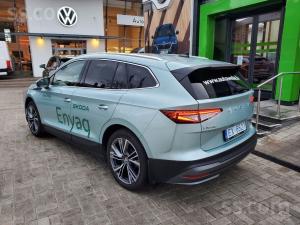 Pelēks Skoda Enyaq iV 2023 Daugavpils, ar dzinēja tilpumu 0.00 L un nobraukumu 22 tūkst. km par 37400 €, foto 5 vietnē AUTOMOTO.COM.LV