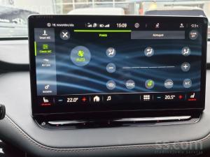 Pelēks Skoda Enyaq iV 2023 Daugavpils, ar dzinēja tilpumu 0.00 L un nobraukumu 22 tūkst. km par 37400 €, foto 18 vietnē AUTOMOTO.COM.LV