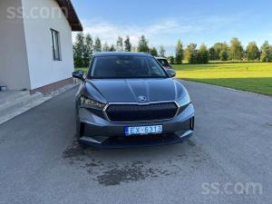 Grey Skoda Enyaq iV 2023 in Ogre, with an engine capacity of 0.00 L and mileage of 52 thousand km for 35500 €, photo 3 on AUTOMOTO.COM.LV