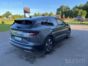 Grey Skoda Enyaq iV 2023 in Ogre, with an engine capacity of 0.00 L and mileage of 52 thousand km for 35500 €, photo 5 on AUTOMOTO.COM.LV