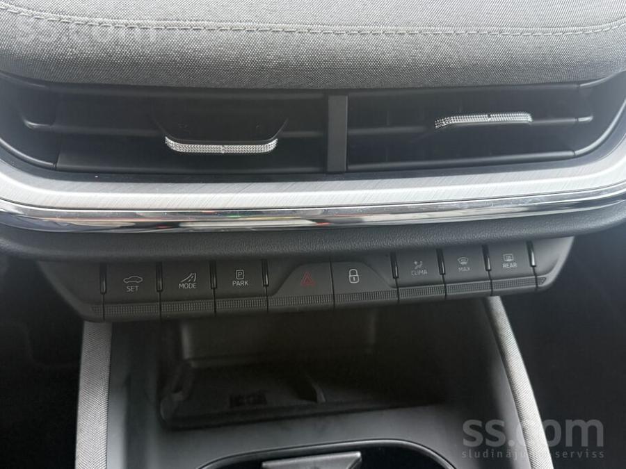 Pelēks Skoda Enyaq iV 2024 Rīga, ar dzinēja tilpumu 0.00 L un nobraukumu 0 tūkst. km par 30500 €, foto 13 vietnē AUTOMOTO.COM.LV
