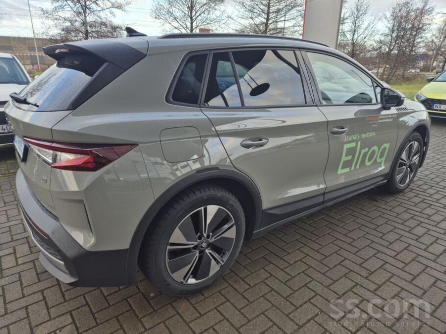 Grey Skoda Enyaq iV 2025 in Liepaja, with an engine capacity of 0.00 L and mileage of 7 thousand km for 38800 €, photo 5 on AUTOMOTO.COM.LV