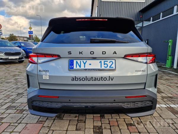 Pelēks Skoda Enyaq iV 2026 Jelgava, ar dzinēja tilpumu 0.00 L un nobraukumu 5 tūkst. km par 41000 €, foto 7 vietnē AUTOMOTO.COM.LV