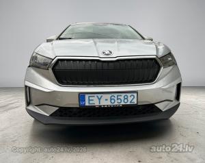 Pelēks Skoda Enyaq iV 2021 Rīga, ar dzinēja tilpumu 0.00 L un nobraukumu 62 tūkst. km par 26400 €, foto 2 vietnē AUTOMOTO.COM.LV