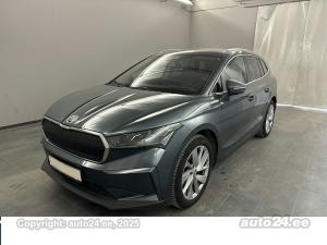 Pelēks Skoda Enyaq iV 2021 Tartu, ar dzinēja tilpumu 0.00 L un nobraukumu 161 tūkst. km par 24900 €, foto  vietnē AUTOMOTO.COM.LV