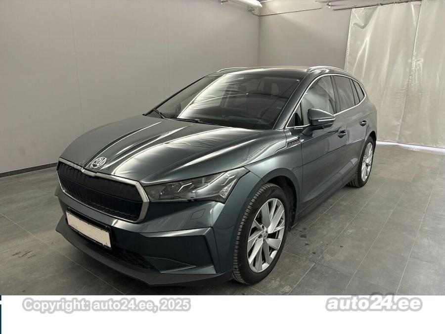 Grey Skoda Enyaq iV 2021 in Tartu, with an engine capacity of 0.00 L and mileage of 161 thousand km for 24900 €, photo 1 on AUTOMOTO.COM.LV