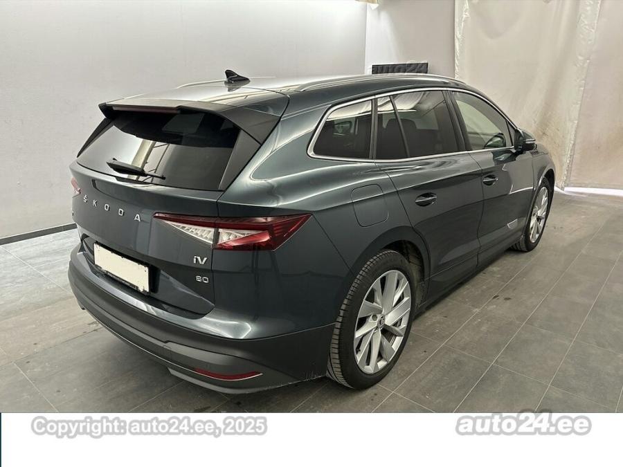 Grey Skoda Enyaq iV 2021 in Tartu, with an engine capacity of 0.00 L and mileage of 161 thousand km for 24900 €, photo 4 on AUTOMOTO.COM.LV