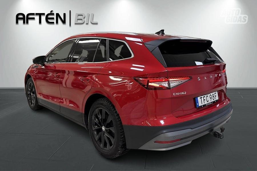 Sarkans Skoda Enyaq iV 2021 Kauņa, ar dzinēja tilpumu 0.00 L un nobraukumu 64 tūkst. km par 35193 €, foto 10 vietnē AUTOMOTO.COM.LV