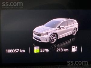 Sarkans Skoda Enyaq iV 2021 Aizkraukle, ar dzinēja tilpumu 0.00 L un nobraukumu 108 tūkst. km par 23855 €, foto 11 vietnē AUTOMOTO.COM.LV