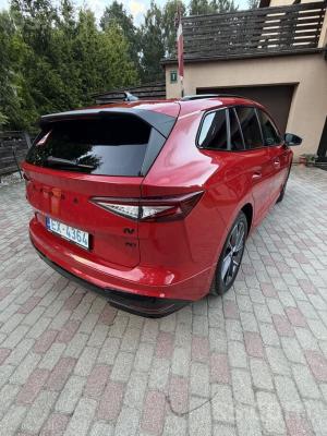 Sarkans Skoda Enyaq iV 2022 Rīga, ar dzinēja tilpumu 0.00 L un nobraukumu 92 tūkst. km par 29900 €, foto 6 vietnē AUTOMOTO.COM.LV
