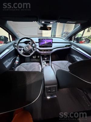 Sarkans Skoda Enyaq iV 2022 Rīga, ar dzinēja tilpumu 0.00 L un nobraukumu 92 tūkst. km par 29900 €, foto 11 vietnē AUTOMOTO.COM.LV