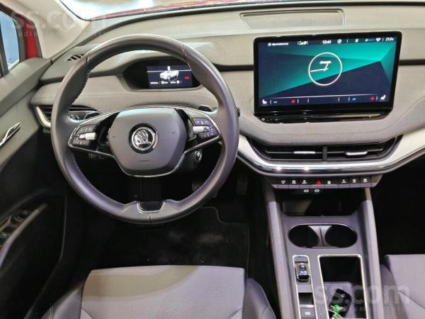 Sarkans Skoda Enyaq iV 2022 Ogre, ar dzinēja tilpumu 0.00 L un nobraukumu 145 tūkst. km par 24770 €, foto 7 vietnē AUTOMOTO.COM.LV