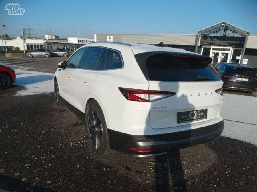 Balts Skoda Enyaq iV 2021 Kauņa, ar dzinēja tilpumu 0.00 L un nobraukumu 53 tūkst. km par 33209 €, foto 3 vietnē AUTOMOTO.COM.LV