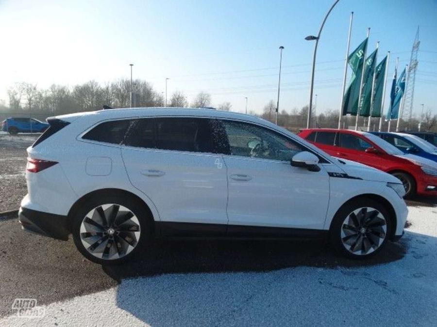 Balts Skoda Enyaq iV 2021 Kauņa, ar dzinēja tilpumu 0.00 L un nobraukumu 53 tūkst. km par 33209 €, foto 5 vietnē AUTOMOTO.COM.LV