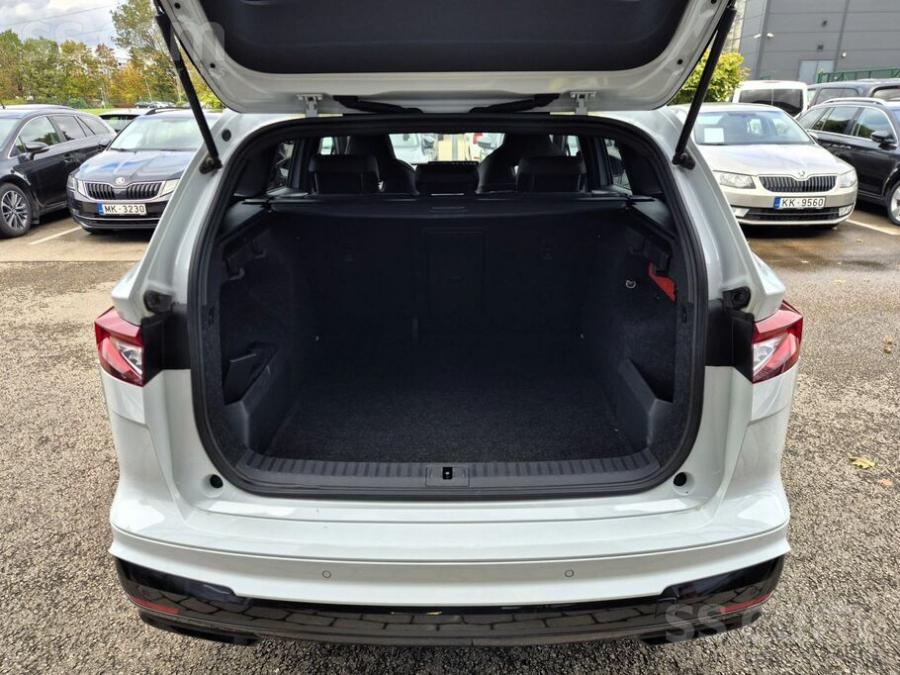 White Skoda Enyaq iV 2021 in Riga, with an engine capacity of 0.00 L and mileage of 146 thousand km for 26490 €, photo 27 on AUTOMOTO.COM.LV