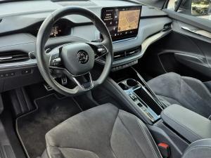 White Skoda Enyaq iV 2021 in Riga, with an engine capacity of 0.00 L and mileage of 146 thousand km for 26490 €, photo 6 on AUTOMOTO.COM.LV