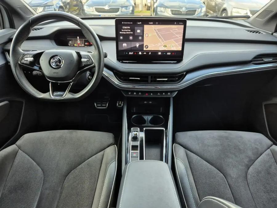 White Skoda Enyaq iV 2021 in Riga, with an engine capacity of 0.00 L and mileage of 146 thousand km for 26490 €, photo 7 on AUTOMOTO.COM.LV