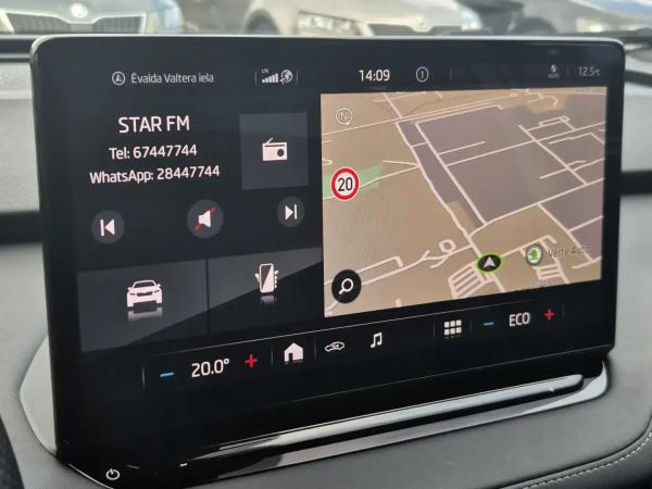 White Skoda Enyaq iV 2021 in Riga, with an engine capacity of 0.00 L and mileage of 146 thousand km for 26490 €, photo 8 on AUTOMOTO.COM.LV
