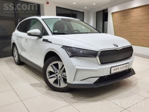 Белый Шкода Enyaq iV 2022 в Рига, объемом двигателя 0.00 л и пробегом 71 тыс. км за 23290 €, фото  на AUTOMOTO.COM.LV