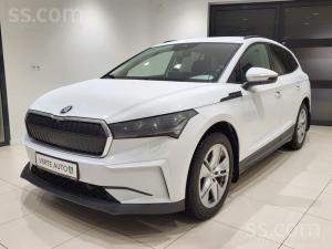 Белый Шкода Enyaq iV 2022 в Рига, объемом двигателя 0.00 л и пробегом 71 тыс. км за 23290 €, фото 4 на AUTOMOTO.COM.LV