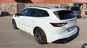 White Skoda Enyaq iV 2022 in Riga, with an engine capacity of 0.00 L and mileage of 68 thousand km for 32000 €, photo 6 on AUTOMOTO.COM.LV