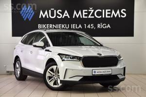 Balts Skoda Enyaq iV 2022 Rīga, ar dzinēja tilpumu 0.00 L un nobraukumu 103 tūkst. km par 24490 €, foto 4 vietnē AUTOMOTO.COM.LV