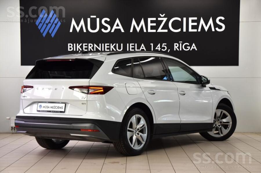 Balts Skoda Enyaq iV 2022 Rīga, ar dzinēja tilpumu 0.00 L un nobraukumu 103 tūkst. km par 24490 €, foto 7 vietnē AUTOMOTO.COM.LV