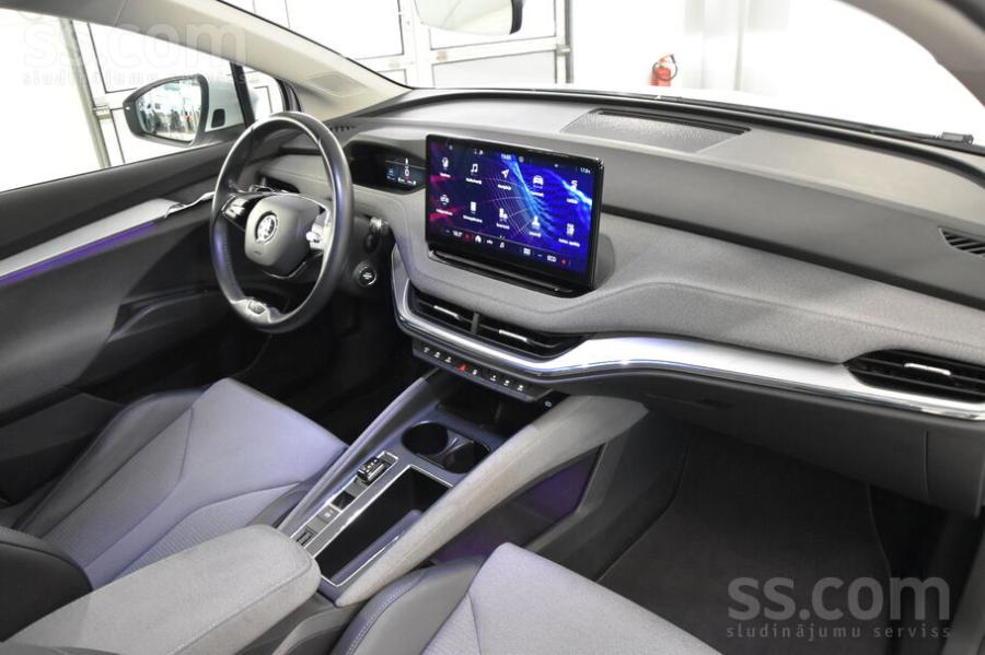 Balts Skoda Enyaq iV 2022 Rīga, ar dzinēja tilpumu 0.00 L un nobraukumu 103 tūkst. km par 24490 €, foto 15 vietnē AUTOMOTO.COM.LV