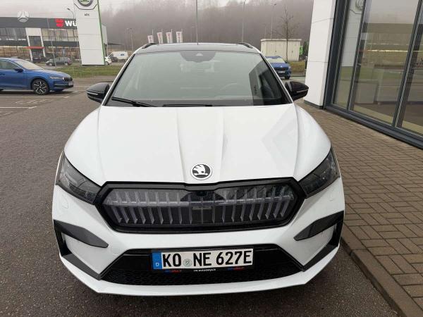 Balts Skoda Enyaq iV 2023 Viļņa, ar dzinēja tilpumu 0.00 L un nobraukumu 86 tūkst. km par 34000 €, foto 4 vietnē AUTOMOTO.COM.LV