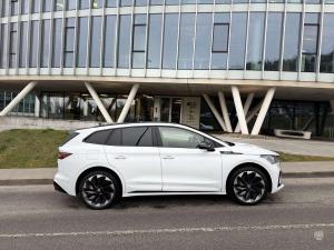 White Skoda Enyaq iV 2023 in Vilnius, with an engine capacity of 0.00 L and mileage of 80 thousand km for 33000 €, photo 6 on AUTOMOTO.COM.LV