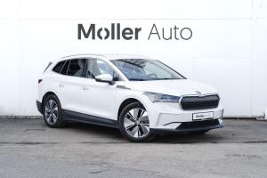 Белый Шкода Enyaq iV 2023 в Рига, объемом двигателя 0.00 л и пробегом 92 тыс. км за 33500 €, фото 3 на AUTOMOTO.COM.LV