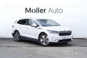 Белый Шкода Enyaq iV 2023 в Рига, объемом двигателя 0.00 л и пробегом 92 тыс. км за 33500 €, фото 3 на AUTOMOTO.COM.LV