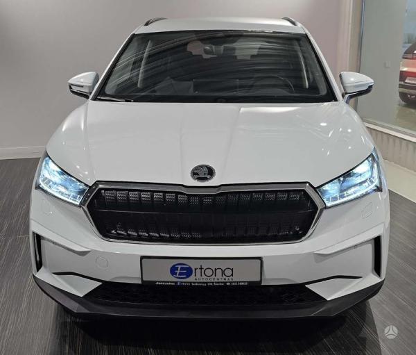 Balts Skoda Enyaq iV 2024 Šauļi, ar dzinēja tilpumu 0.00 L un nobraukumu 29 tūkst. km par 29900 €, foto 7 vietnē AUTOMOTO.COM.LV