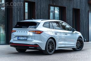 Balts Skoda Enyaq iV 2024 Rīga, ar dzinēja tilpumu 0.00 L un nobraukumu 14 tūkst. km par 43500 €, foto 6 vietnē AUTOMOTO.COM.LV