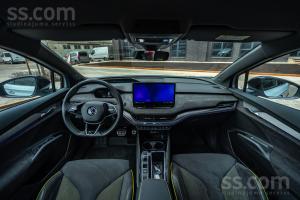Balts Skoda Enyaq iV 2024 Rīga, ar dzinēja tilpumu 0.00 L un nobraukumu 14 tūkst. km par 43500 €, foto 26 vietnē AUTOMOTO.COM.LV