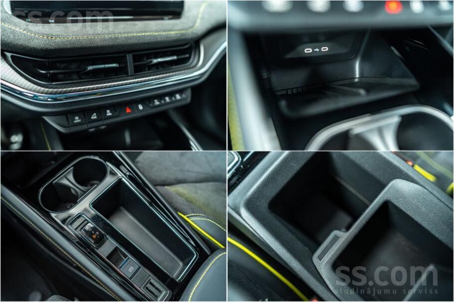 Balts Skoda Enyaq iV 2024 Rīga, ar dzinēja tilpumu 0.00 L un nobraukumu 14 tūkst. km par 43500 €, foto 35 vietnē AUTOMOTO.COM.LV