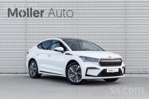 Белый Шкода Enyaq iV 2024 в Рига, объемом двигателя 0.00 л и пробегом 35 тыс. км за 38850 €, фото 3 на AUTOMOTO.COM.LV
