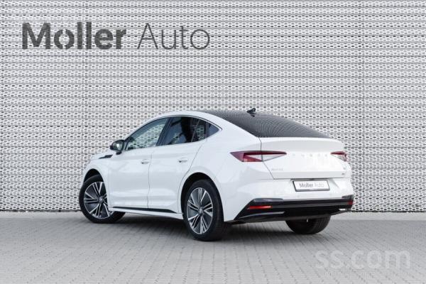Белый Шкода Enyaq iV 2024 в Рига, объемом двигателя 0.00 л и пробегом 35 тыс. км за 38850 €, фото 4 на AUTOMOTO.COM.LV