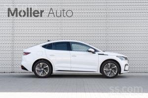 Белый Шкода Enyaq iV 2024 в Рига, объемом двигателя 0.00 л и пробегом 35 тыс. км за 38850 €, фото 6 на AUTOMOTO.COM.LV