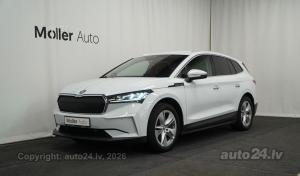 Balts Skoda Enyaq iV 2021 Tallina, ar dzinēja tilpumu 0.00 L un nobraukumu 101 tūkst. km par 27900 €, foto  vietnē AUTOMOTO.COM.LV