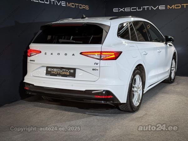 Balts Skoda Enyaq iV 2022 Tallina, ar dzinēja tilpumu 0.00 L un nobraukumu 84 tūkst. km par 37250 €, foto 11 vietnē AUTOMOTO.COM.LV