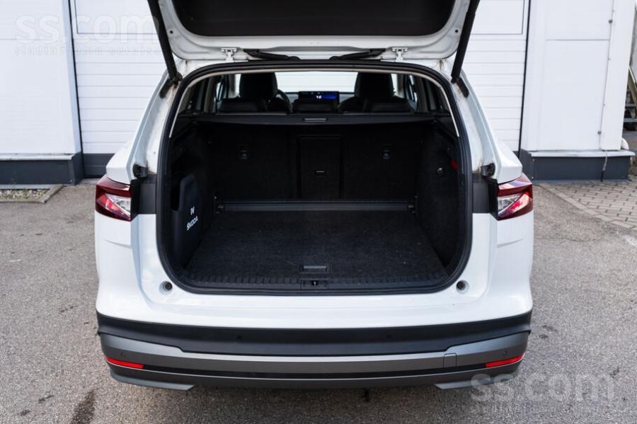 Balts Skoda Enyaq iV 2023 Rīga, ar dzinēja tilpumu 0.00 L un nobraukumu 86 tūkst. km par 33950 €, foto 21 vietnē AUTOMOTO.COM.LV