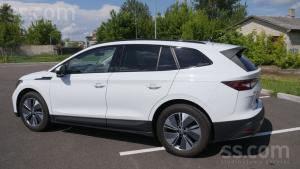 Balts Skoda Enyaq iV 2024 Jelgava, ar dzinēja tilpumu 0.00 L un nobraukumu 27 tūkst. km par 42800 €, foto 4 vietnē AUTOMOTO.COM.LV