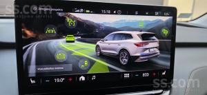 Balts Skoda Enyaq iV 2024 Jelgava, ar dzinēja tilpumu 0.00 L un nobraukumu 27 tūkst. km par 42800 €, foto 16 vietnē AUTOMOTO.COM.LV