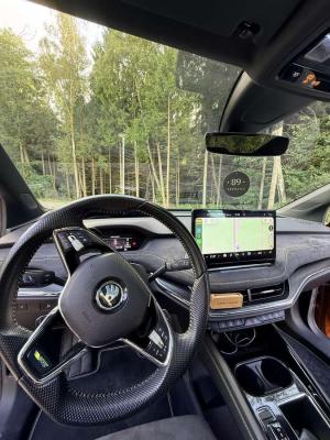 Oranžs Skoda Enyaq 2023 Klaipėda, ar dzinēja tilpumu 0.00 L un nobraukumu 125 tūkst. km par 38800 €, foto 13 vietnē AUTOMOTO.COM.LV